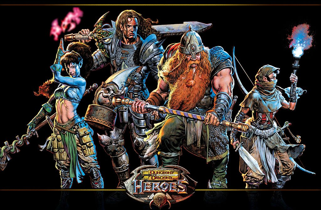Dungeons & Dragons Heroes - Retro Reflections ~ Chalgyr's Game Room