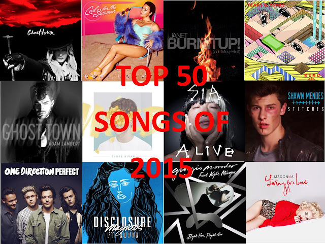 Internal Jukebox: Top 50 Songs of 2015