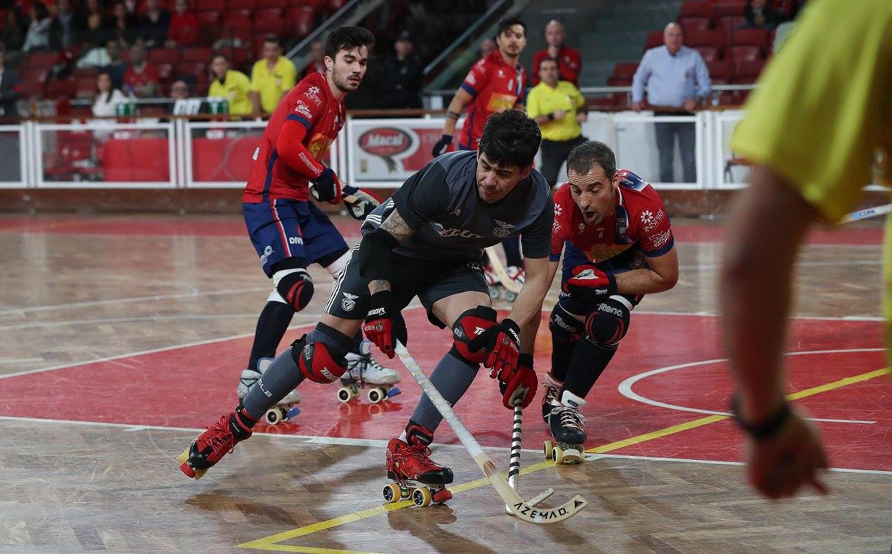 Benfica Eclético: Hóquei encarnado salta para a liderança do campeonato