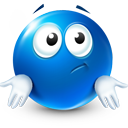 Emoticons Azul em png