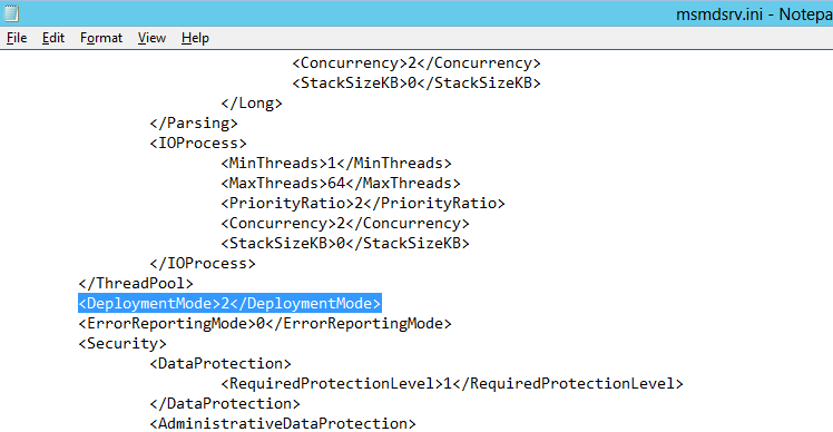Re-Start the SQL Server Analysis services Re-Start the SQL Server Analysis services