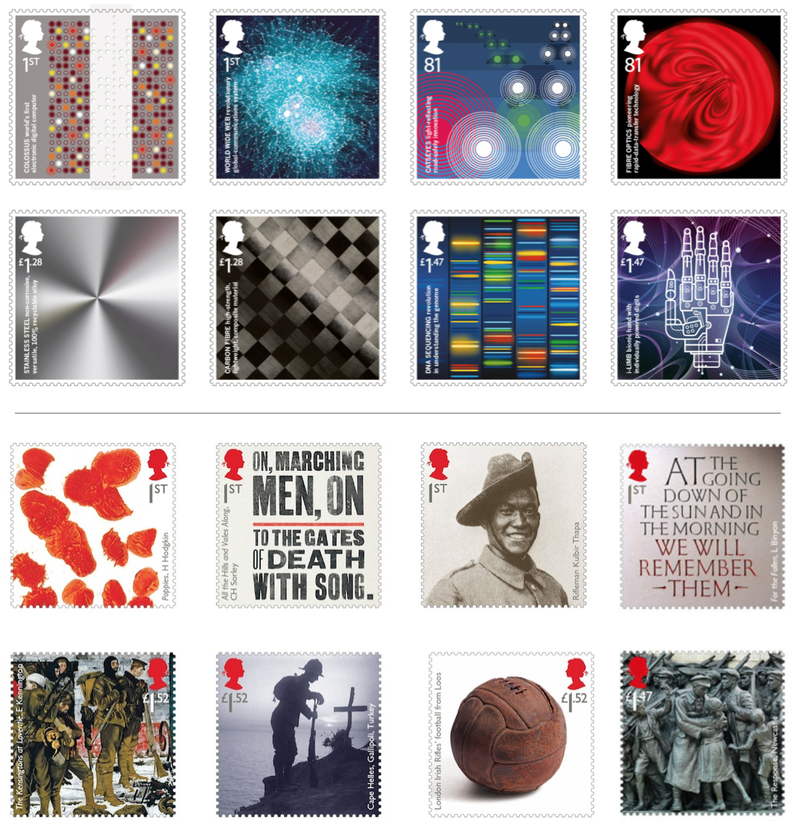 Paul Vickers : Design Thinking: Royal Mail new stamp collections