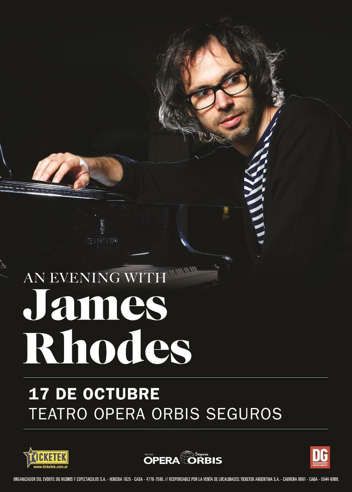 Espectacul-arte: JAMES RHODES LLEGA A LA ARGENTINA
