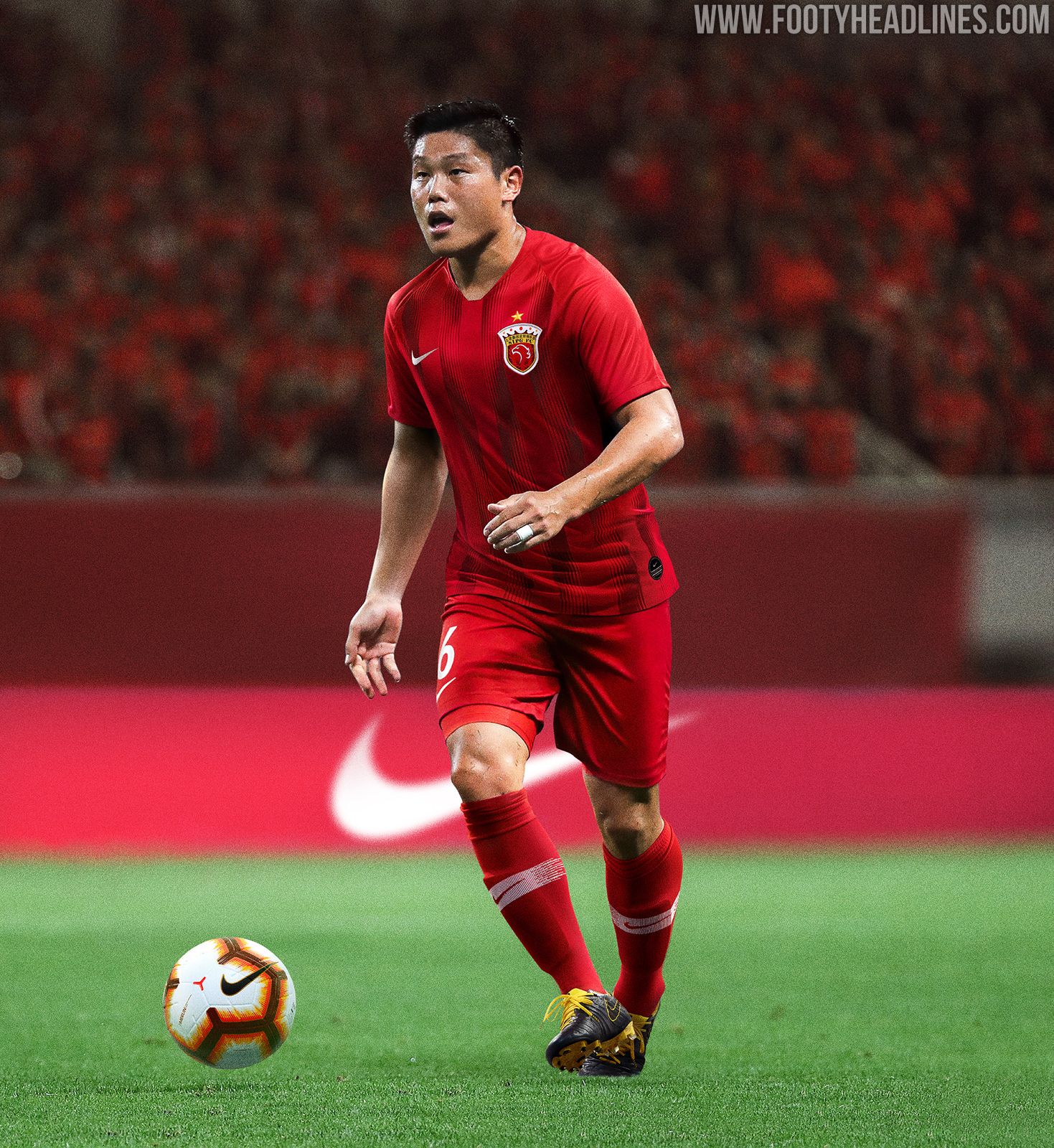 Shanghai SIPG 2019 Home Kit Revealed - Footy Headlines