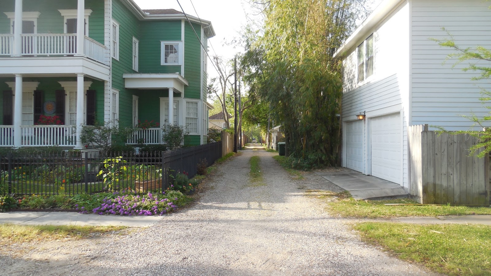 Not of it.: Alleys in Houston and Elsewhere