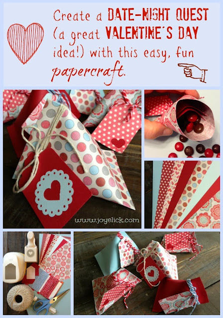 Create a date-night quest (for him!) with this fun, easy papercraft ...