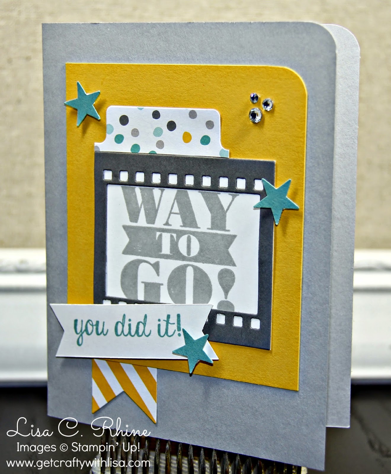 Get Crafty with Lisa: Bravo Way to Go & Tutorial