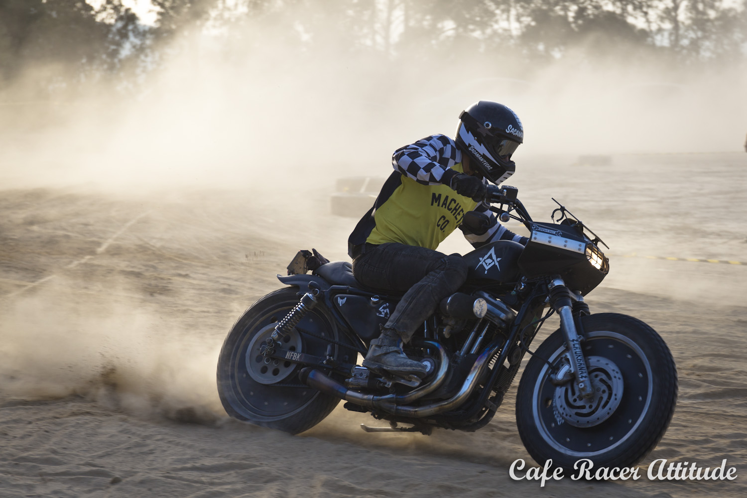 Cafe Racer Attitude: Dirt Track del Rosario (Fotos)