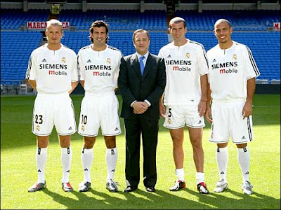 Real Madrid's Greatest All-Time Team Under Florentina Perez - Football