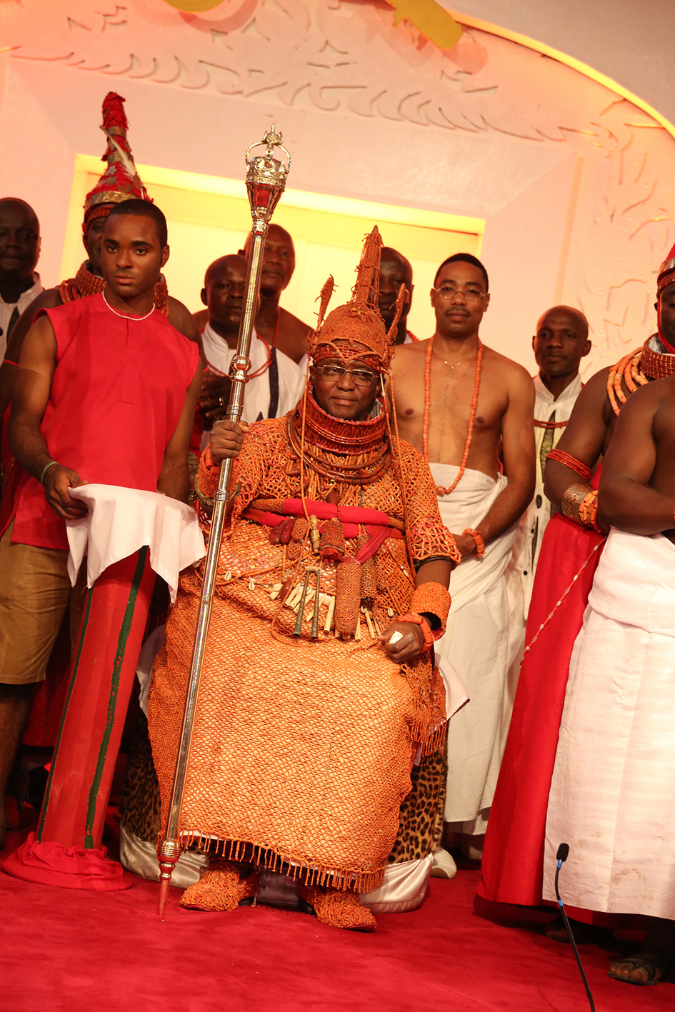 HOTNews: Oba of Benin African first class King-HRH Aidonojie