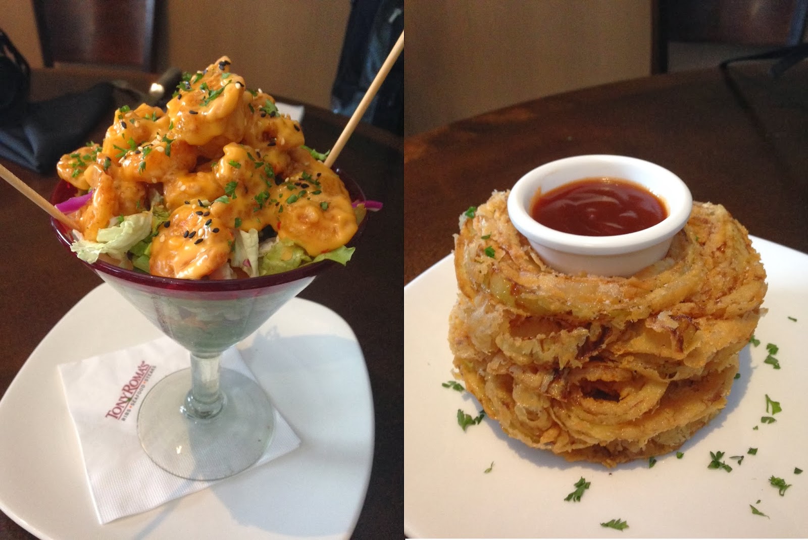 Mily Chocolate: Tony Roma’s