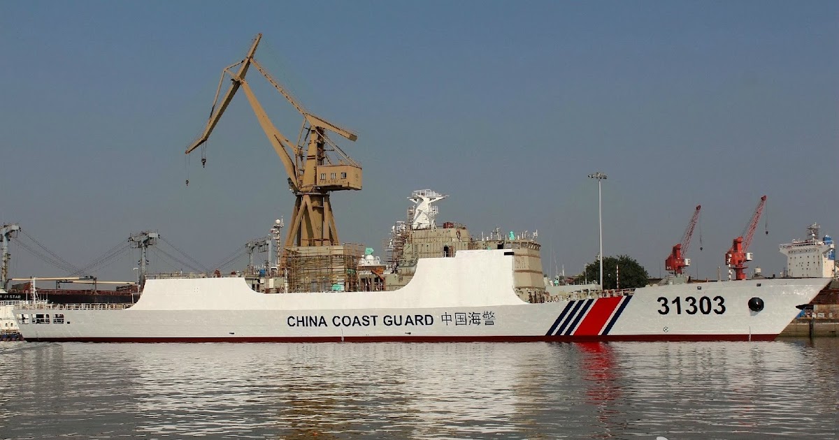 China Defense Blog: Photo of the day: Third China Coast Guard Type054 ...