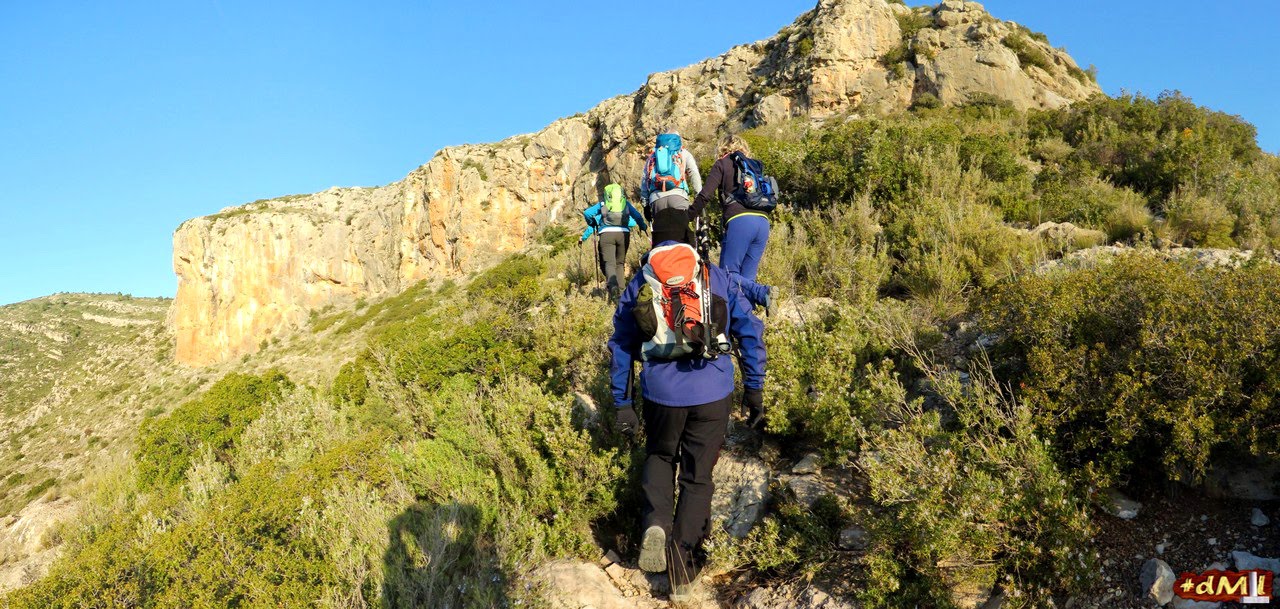2019 - 02 Siete aguas a la Penya Rubia / 350 m /12,83 km | Pa_Blog ...