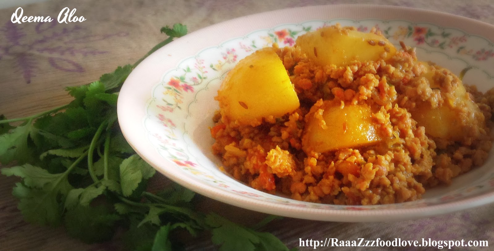 The Recipes of India: Qeema Aloo