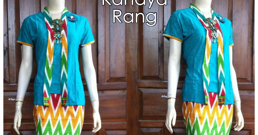 3 Baju Dress Baju Batik Terbaru Motif Rang-Rang Kartini