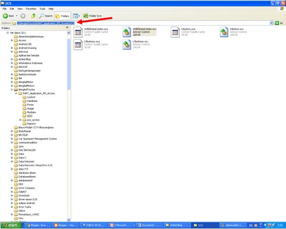 Cara Seting atau Register File OCX di Windows - Source Code