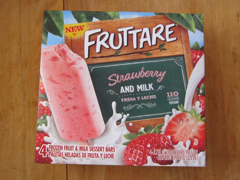 Frozen Friday: Fruttare Strawberry and Milk Frozen Dessert Bars | Brand ...