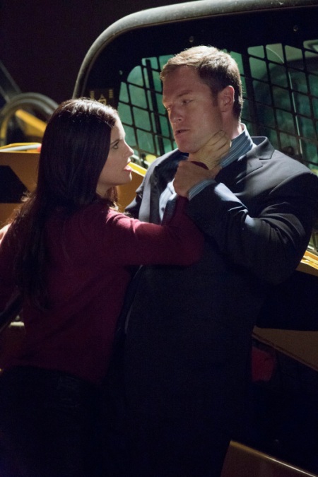 ARROW: IMAGENES DE LA CAZADORA (HUNTRESS) DEL EPISODIO 1x07 "MUSE OF FIRE"