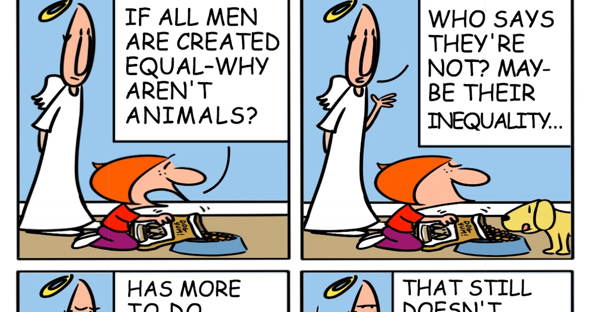 Anna Hosanna Cartoons: Animal equality