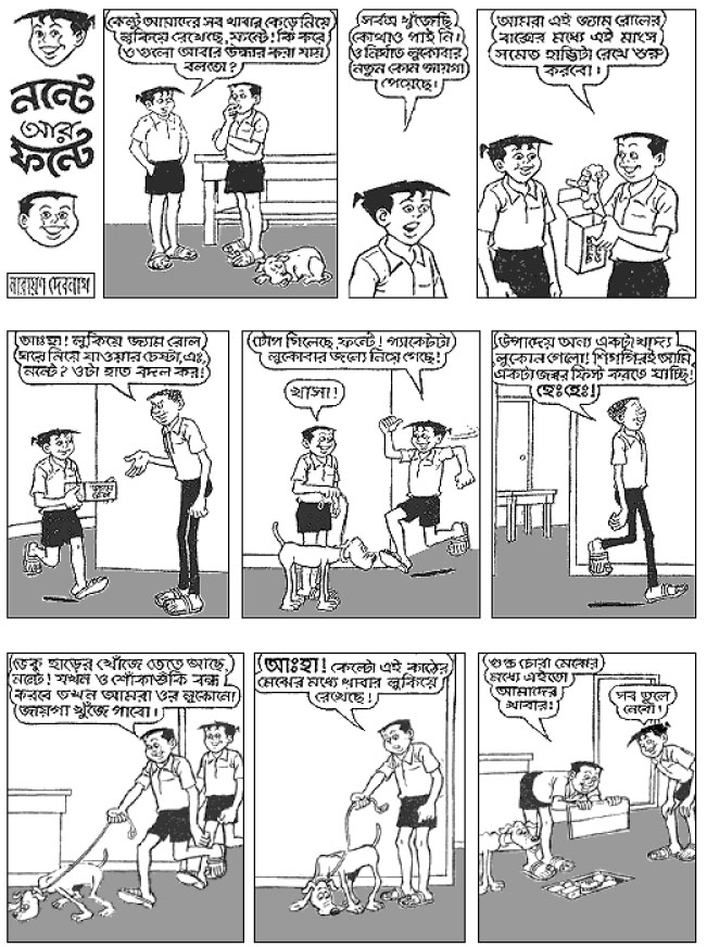 Bengali Comics Mega Collection : Nonte Fonte Part Two