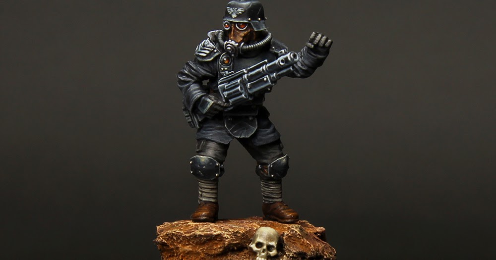 into the Ravenswood: Deathkorps of Krieg engineer sergeant