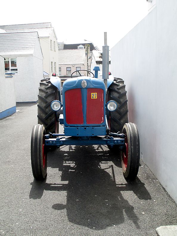 Somewhere in Ireland: fordson major diesel tractor