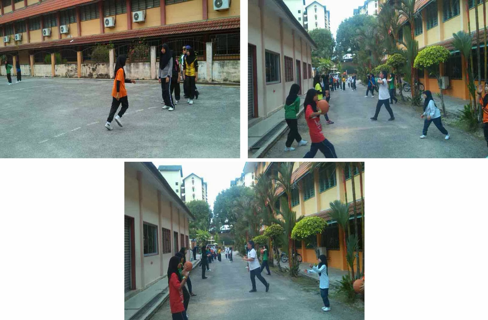 Latihan Pasukan Sekolah ~ SK Desa Tun Hussein Onn