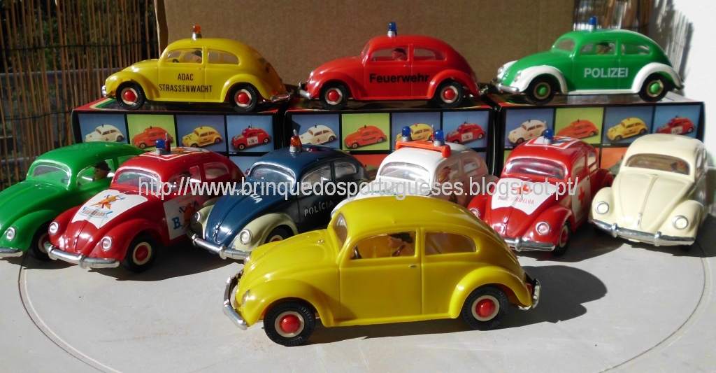 Brinquedos Portugueses Pepe/Jato: VW Beetle/Carocha/Fusca