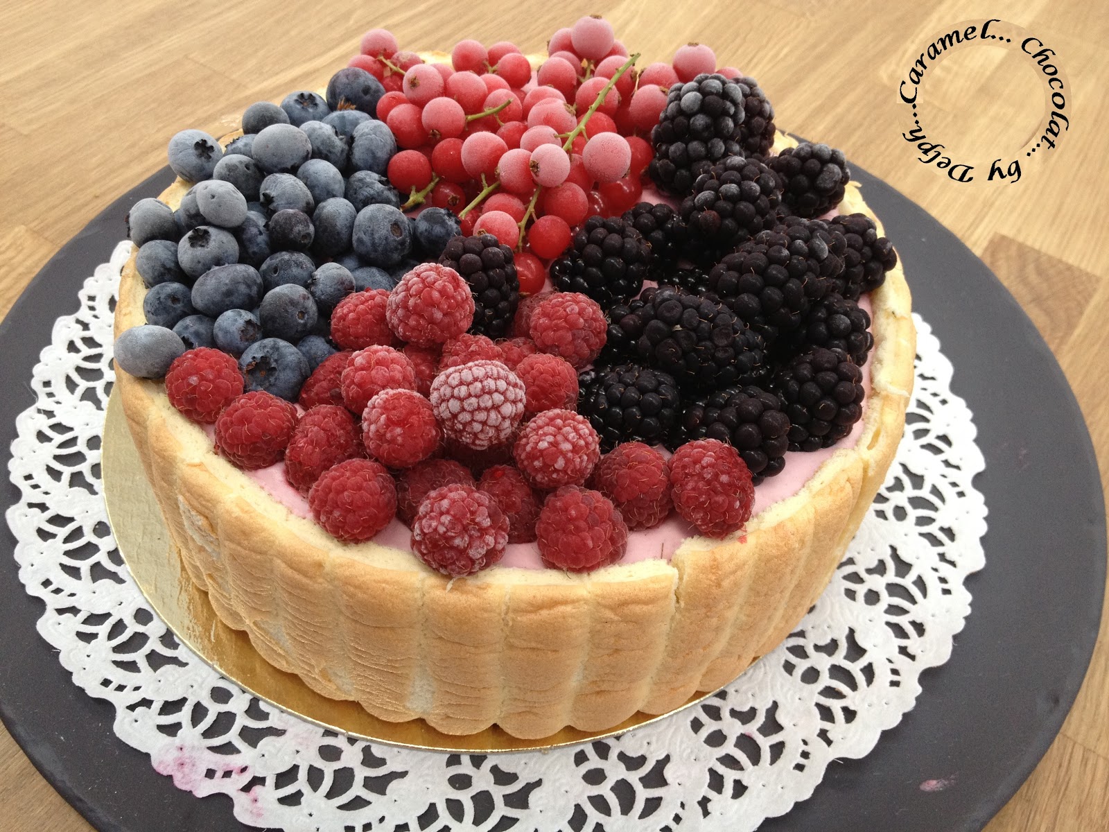 Charlotte à la framboise pour "Le Meilleur Pâtissier" M6