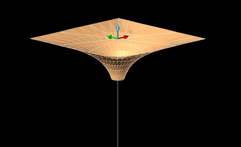7MC ARQUITECTURA TEXTIL: Conoides invertidos en el Centro Comercial Bonaire