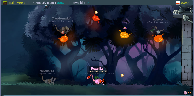 Magiczne transformice: Eventy