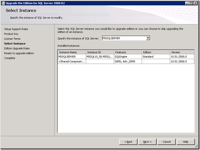 SqlServerAdministration: Edition Upgrade for Mirroring Configured Databases Instance