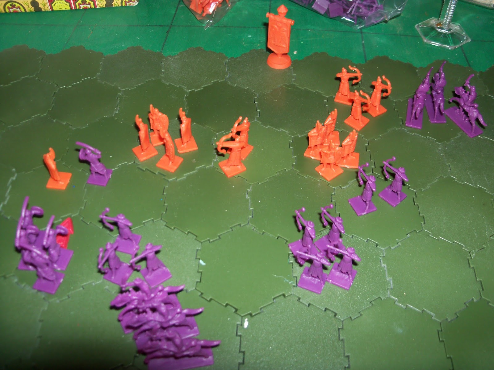 Wargame Hermit: Solo Wargaming: Risk Figures, Wood Squares, Cigar Boxes ...