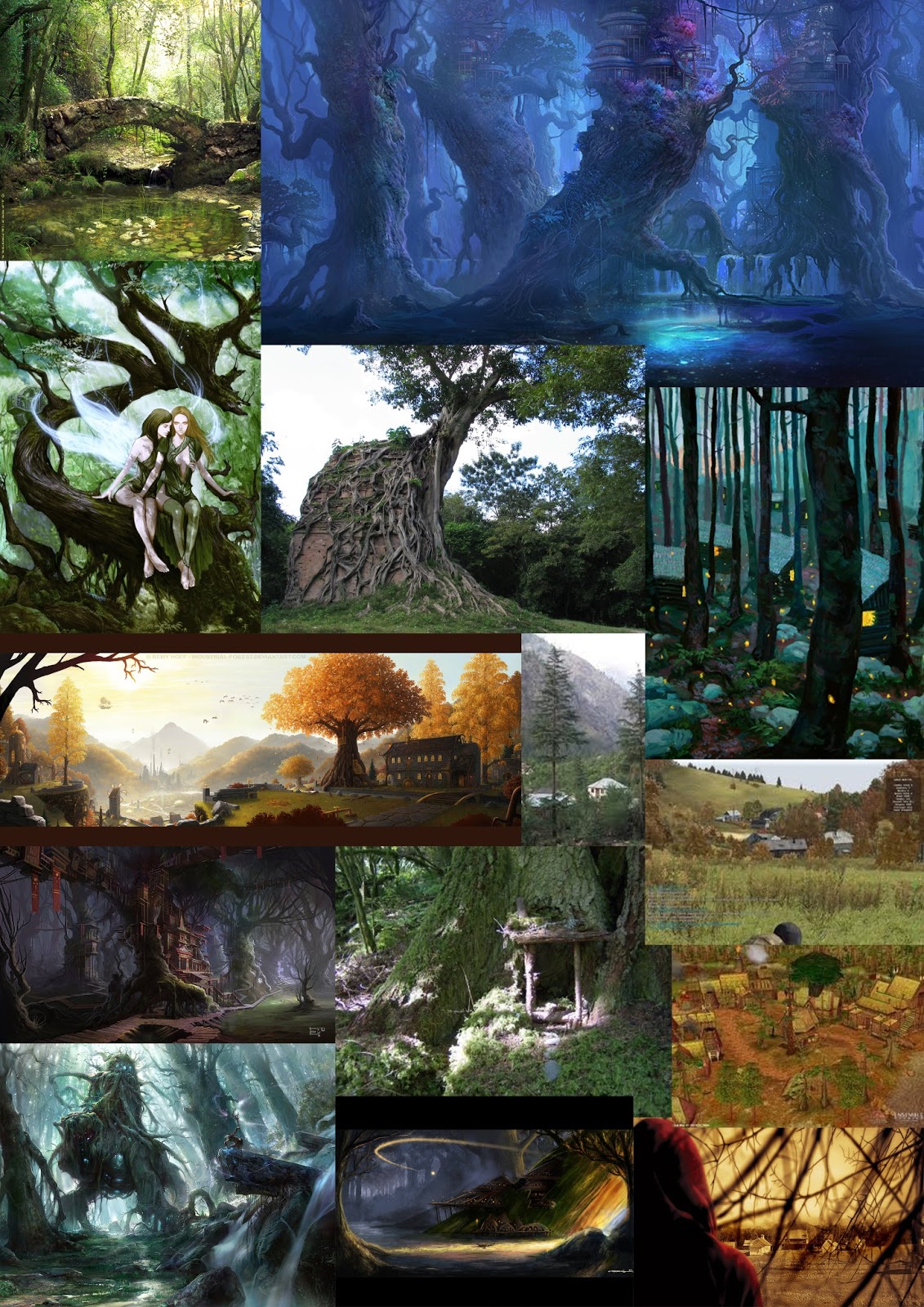 4th Year Honours Project Blog: Environment and Culture: Mood boards