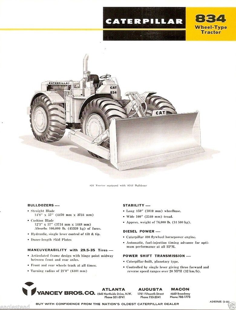 Bagger Galerie Construction Machines: Caterpillar 824 B Raddozer ...