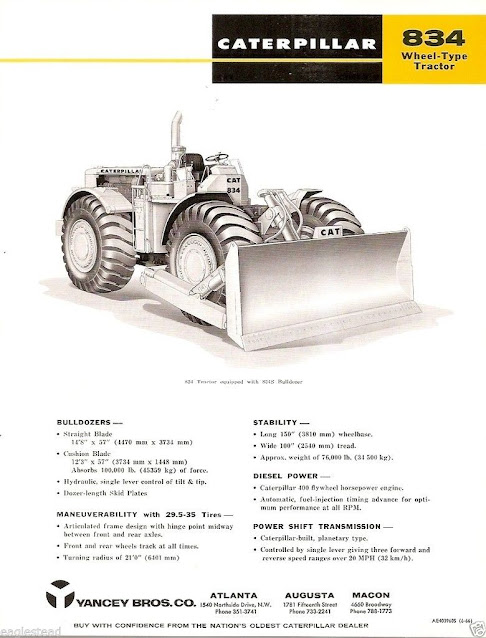 Bagger Galerie Construction Machines: Caterpillar 824 B Raddozer ...