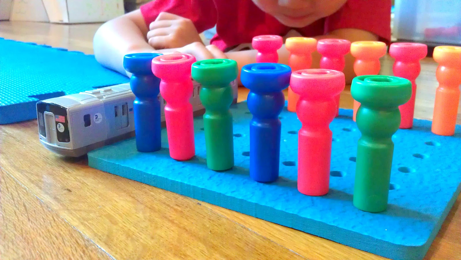 Toys As Tools Educational Toy Reviews: Review: Lauri Tall Stacker Pegs ...