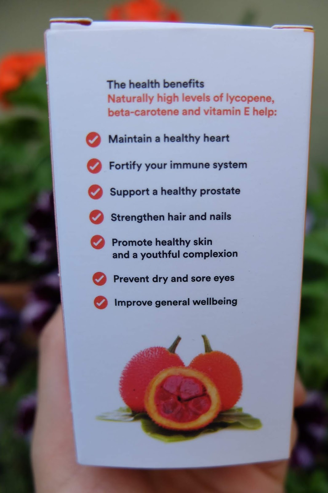 Gac Fruit & A Reconnection with Supplements - Raw Rhubarb - Fit Food ...