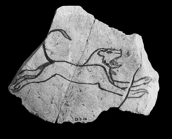 Imagenes de Egipto: ostraca Met Museum