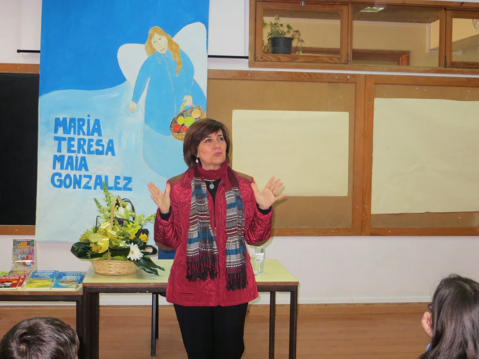 Navegando pelas Bibliotecas...: Encontro com a escritora Maria Teresa ...