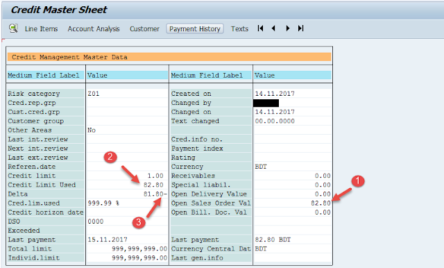 SAP SD-MM Consultant || Bangladesh: Changes in Credit master sheet with ...