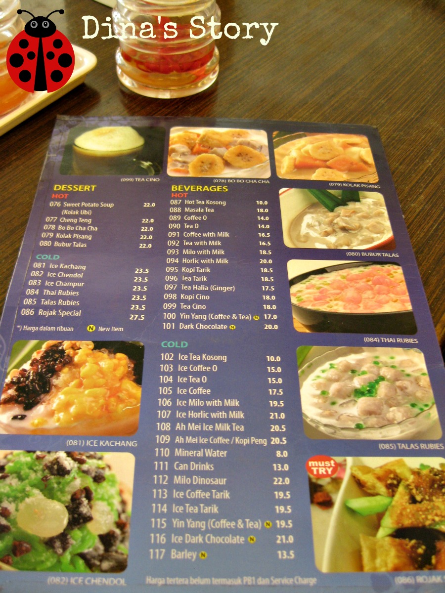 Dina's Story: [MAKAN-MAKAN] Ah Mei Cafe Puri Indah Mall, Jakarta Barat