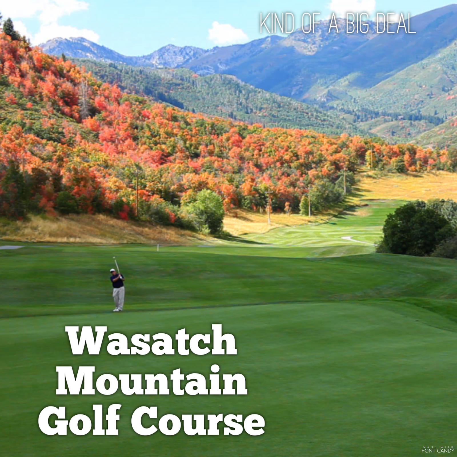 kind of a big deal: get on the green