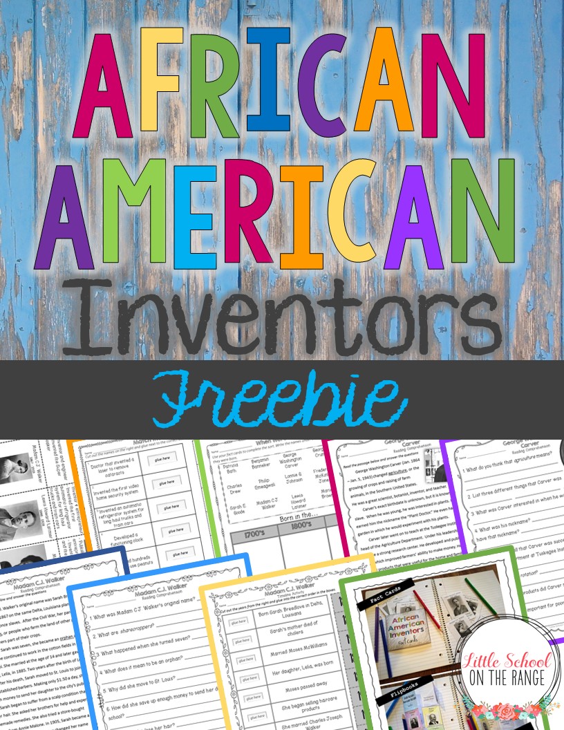 Little School on the Range: 15 Inventors for Black History Month