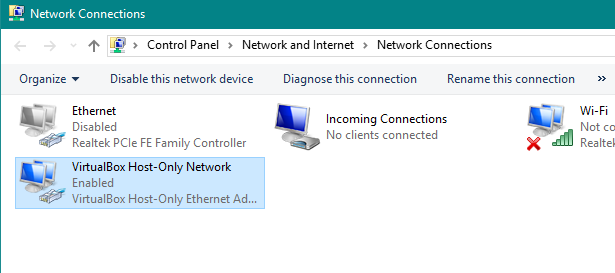 Mengembalikan VirtualBox Host-Only Network yang Hilang - MyMastah