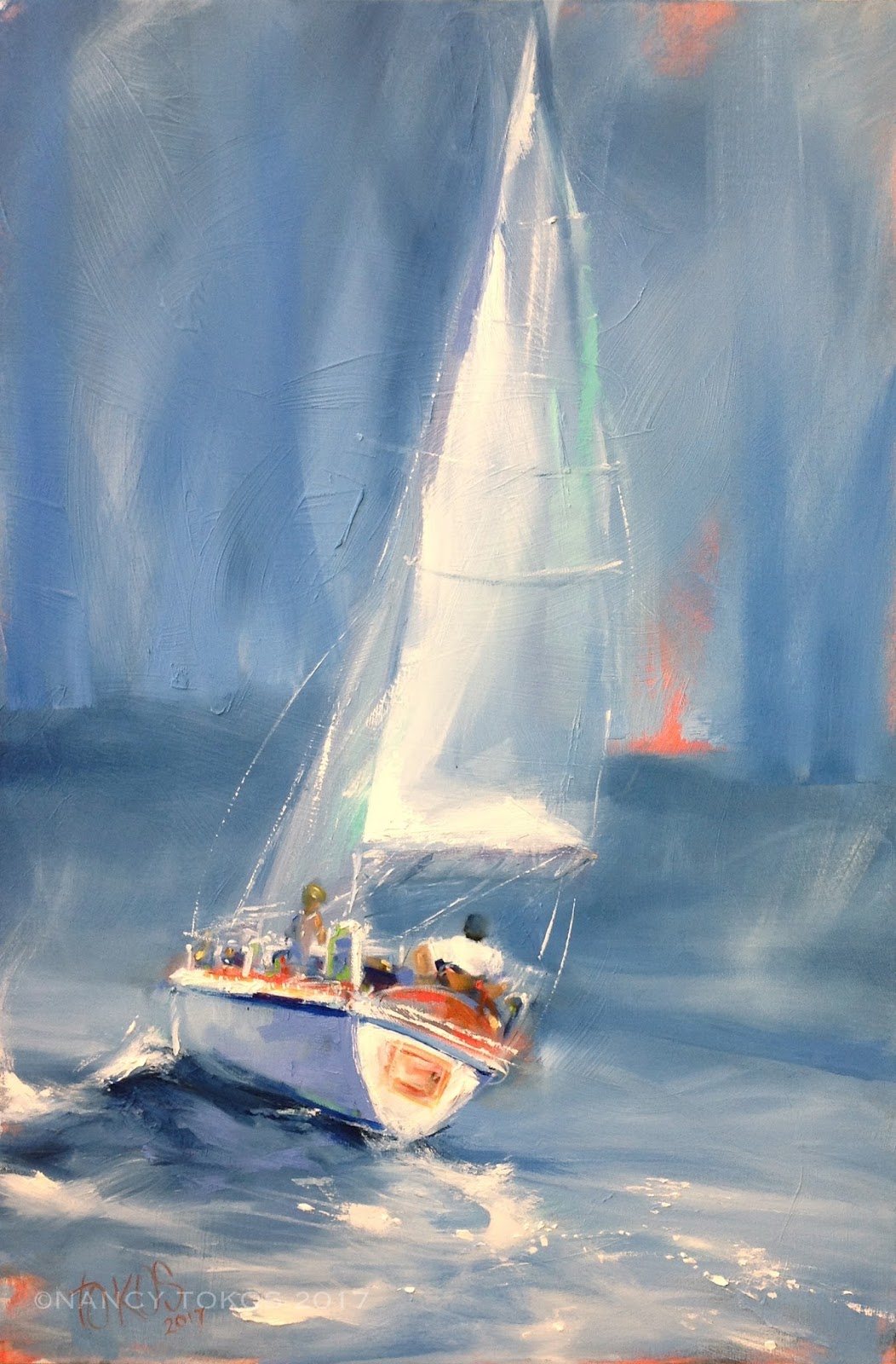 portraits4all TOKOS FINE ART: CLEAR SAILING