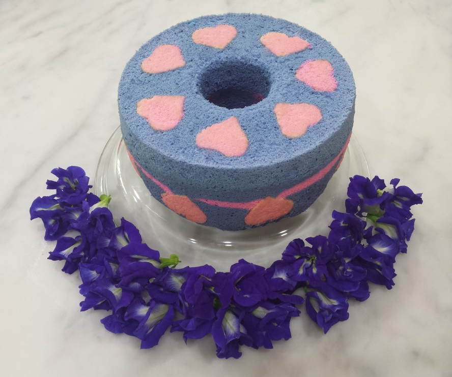 Yochana's Cake Delight! : Blue Pea (Bunga Telang) Chiffon Cake