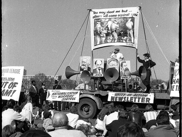 ON THE ROAD Archives: 1st OF MAY 1966. Hyde Park, London.