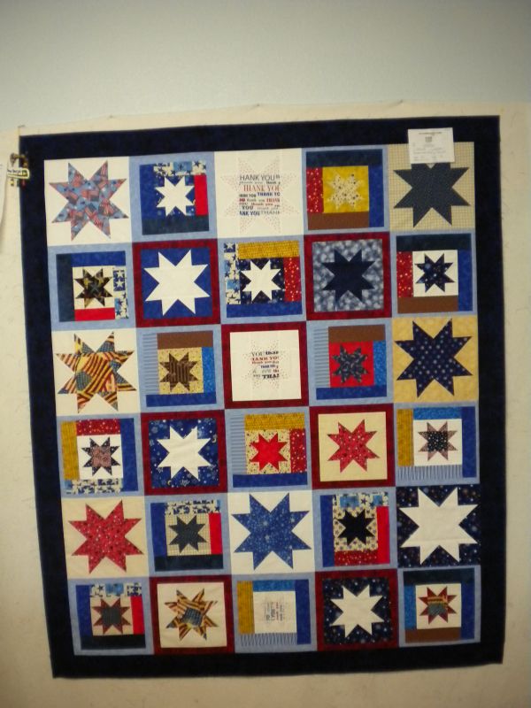 Quilts of Valor: Floating Stars in Idaho