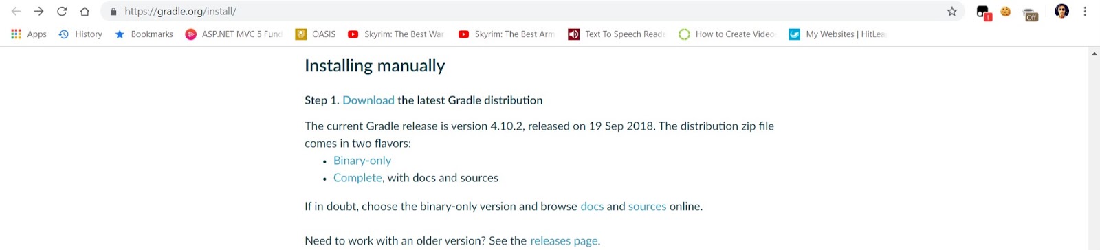 How to install Gradle on Windows
